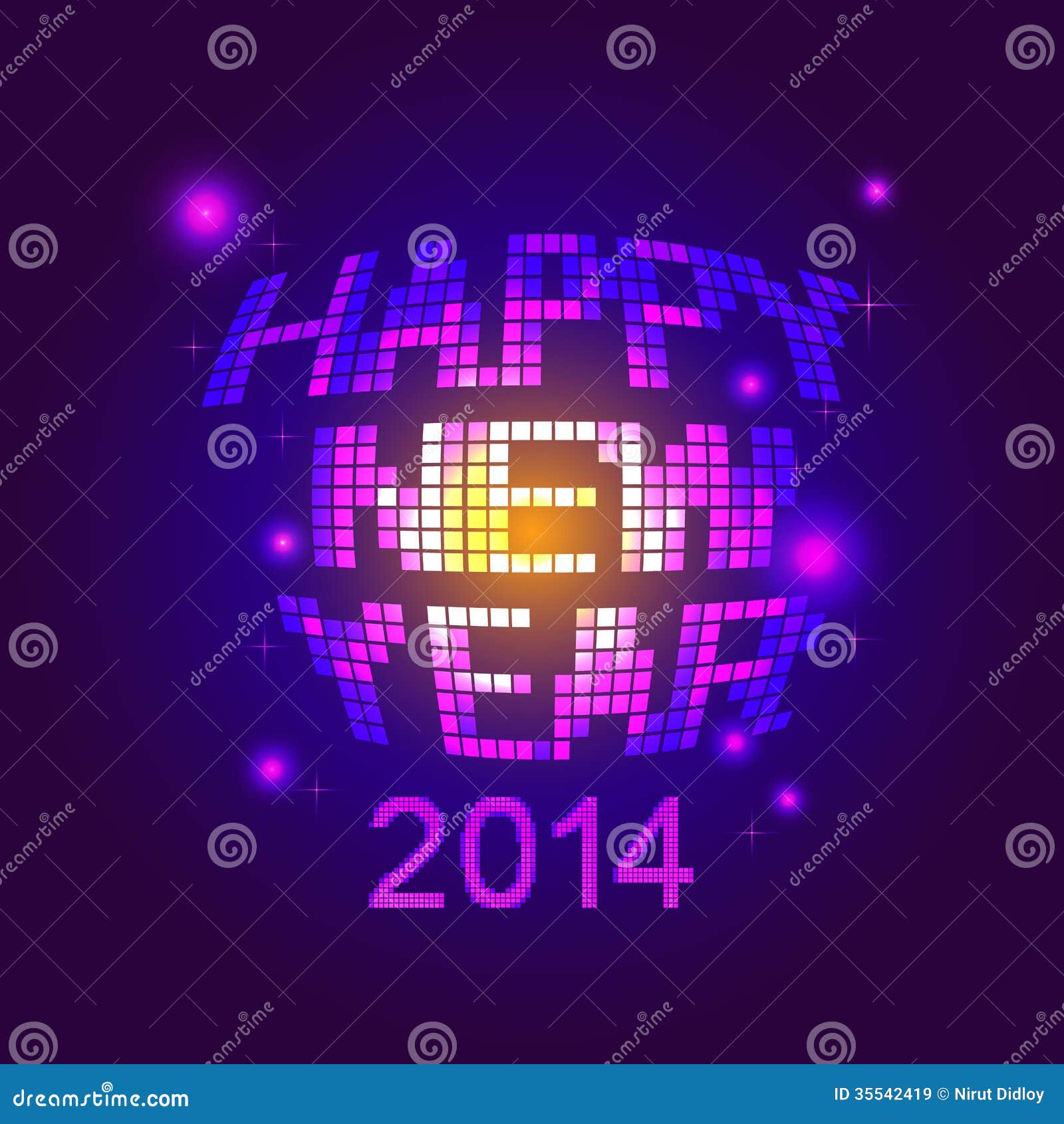 Happy new year party stock vector. Illustration of design - 35542419 Happy new year party stock vector. Illustration of design - 35542419