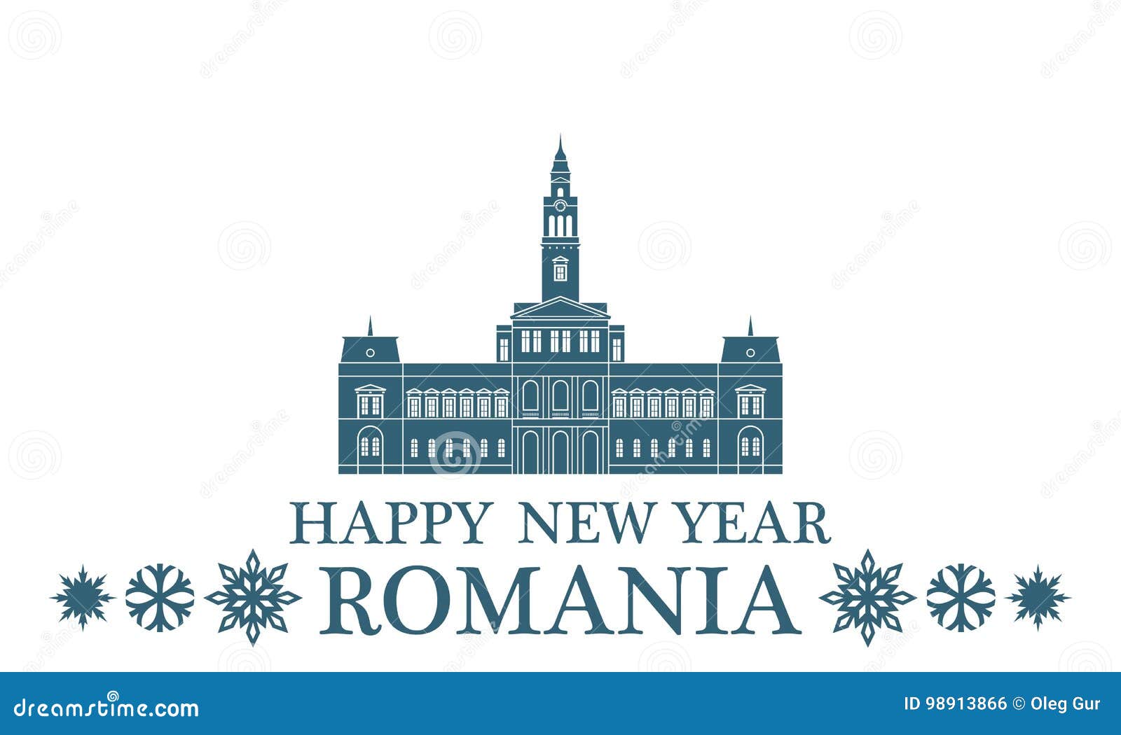 New Romania Year Stock Illustrations – 405 New Romania Year Stock ...