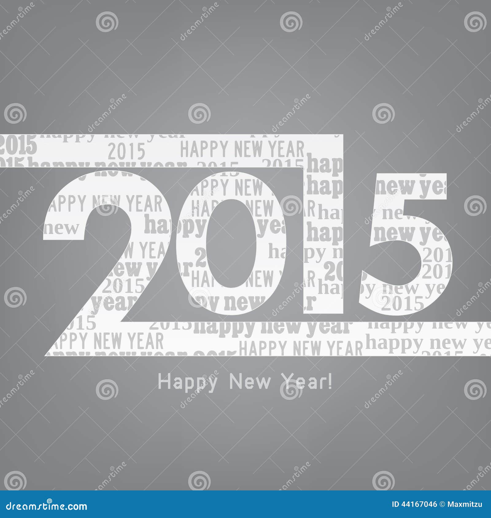 Happy new year 2015 stock illustration. Illustration of celebrate ...