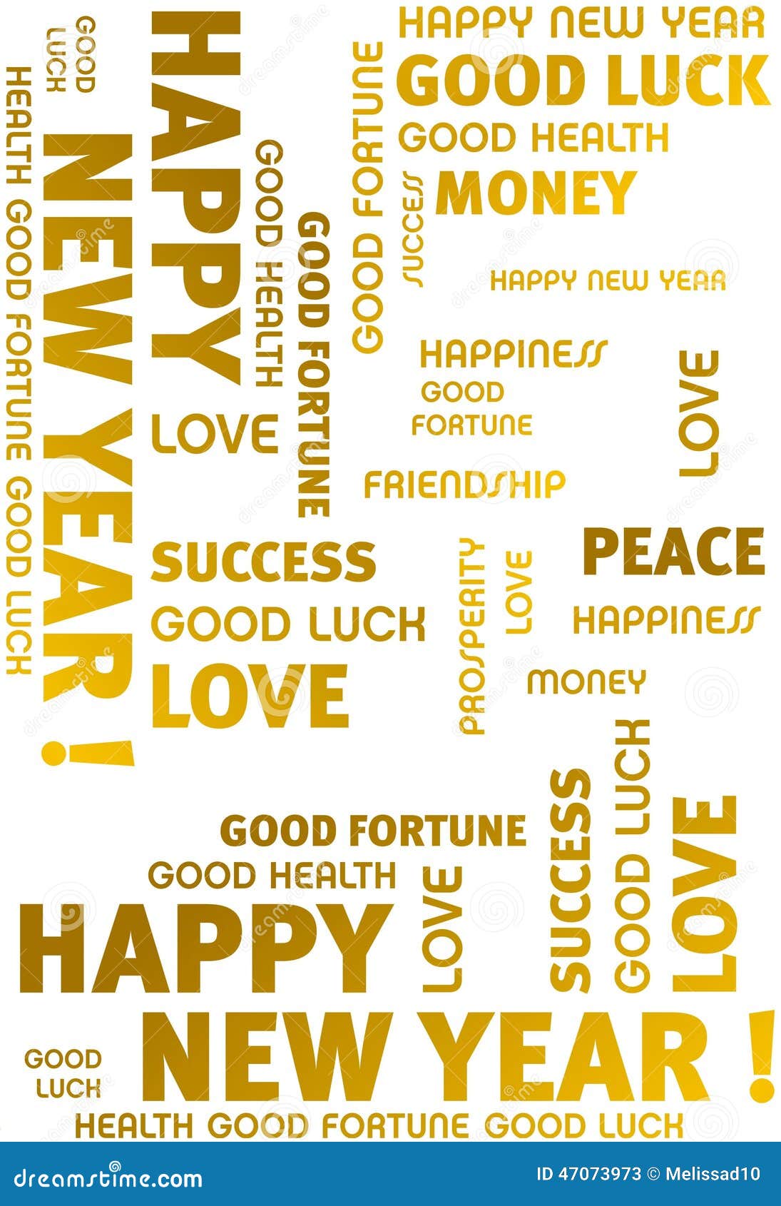 Happy New Year stock image. Image of background, isolated - 47073973
