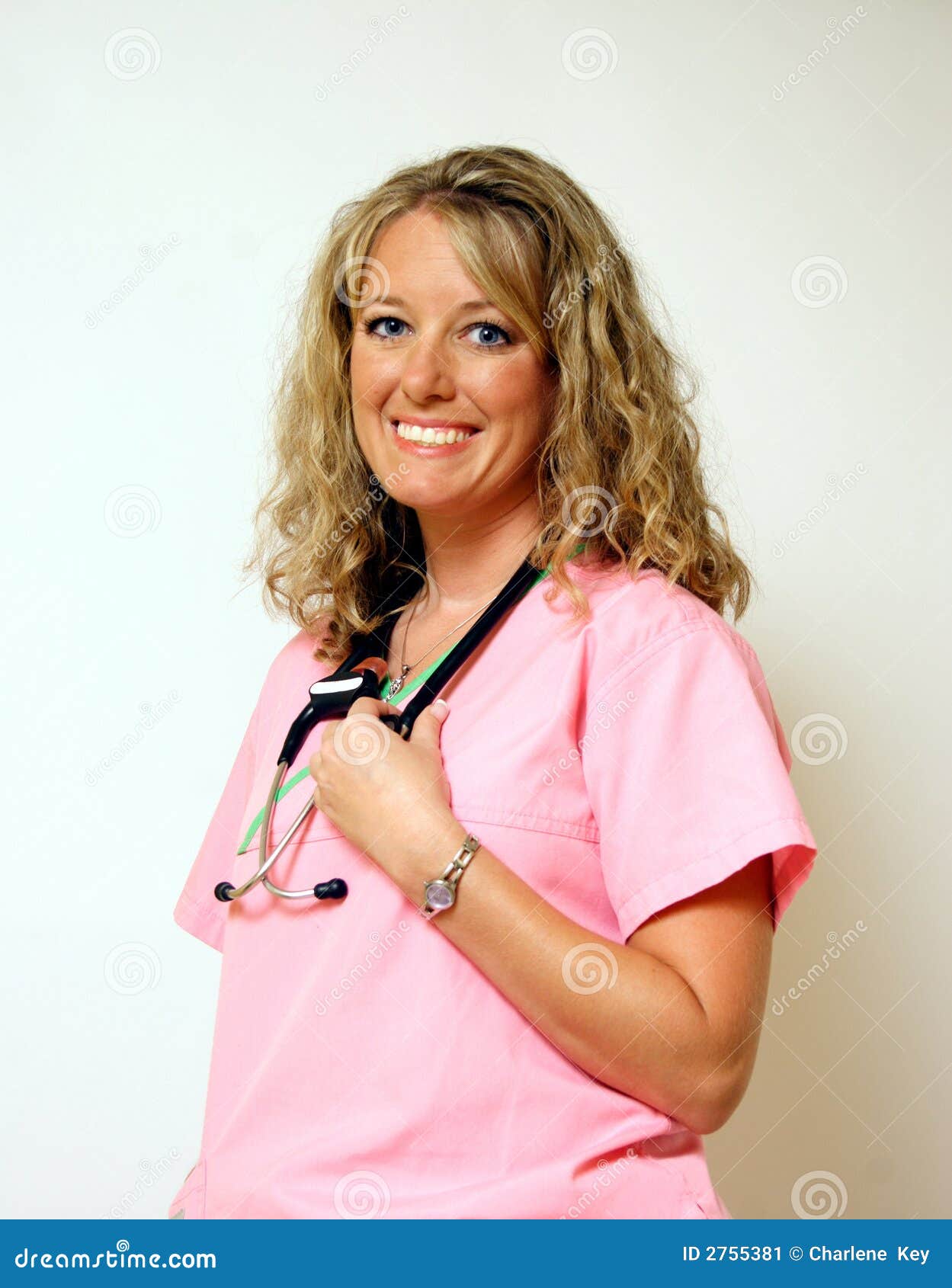 Happy Nurse stock image. Image of nursing, female, adult - 2755381
