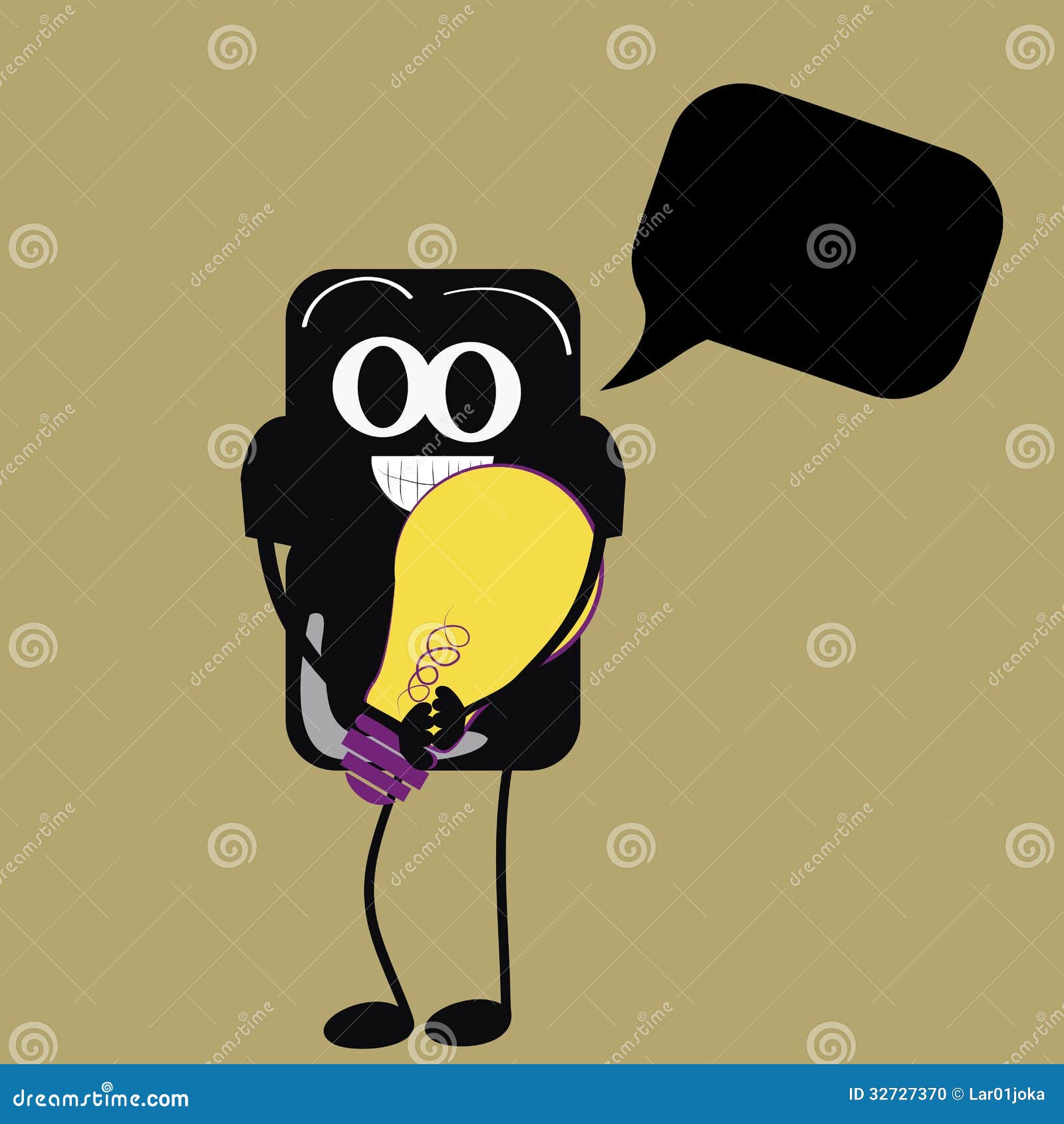 Happy object and its idea stock vector. Illustration of drawing - 32727370