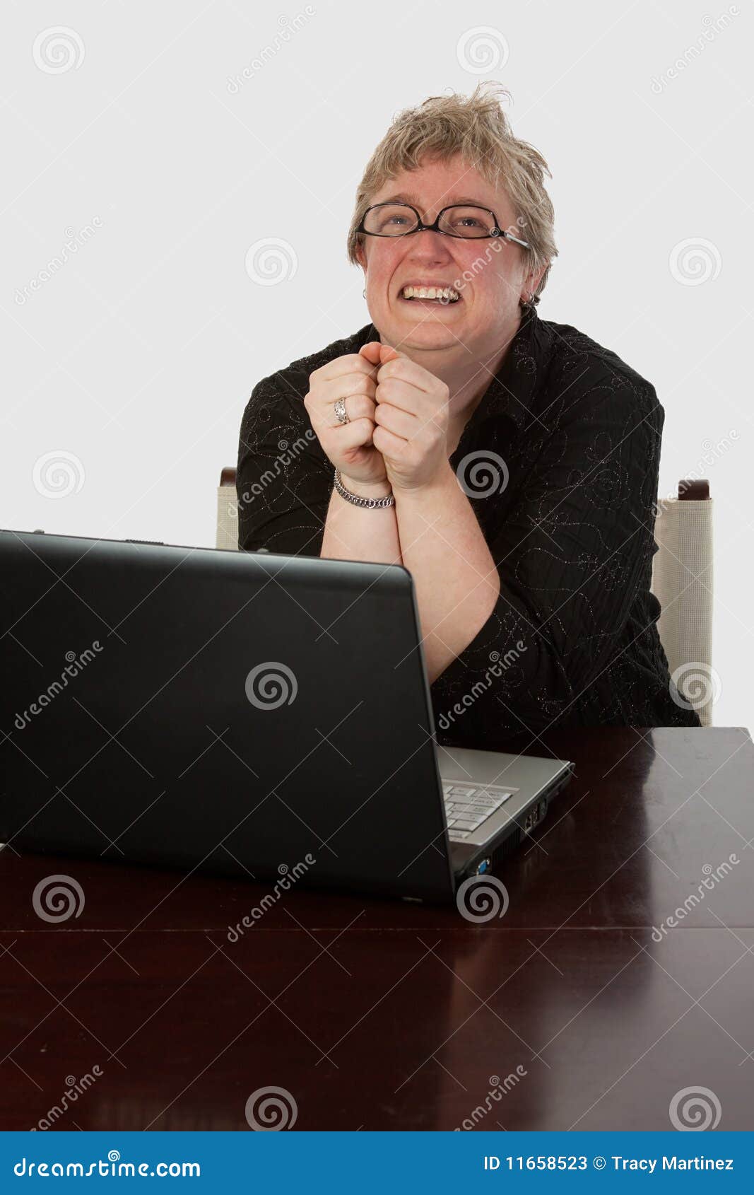 Happy office worker stock image. Image of concept, expression - 11658523