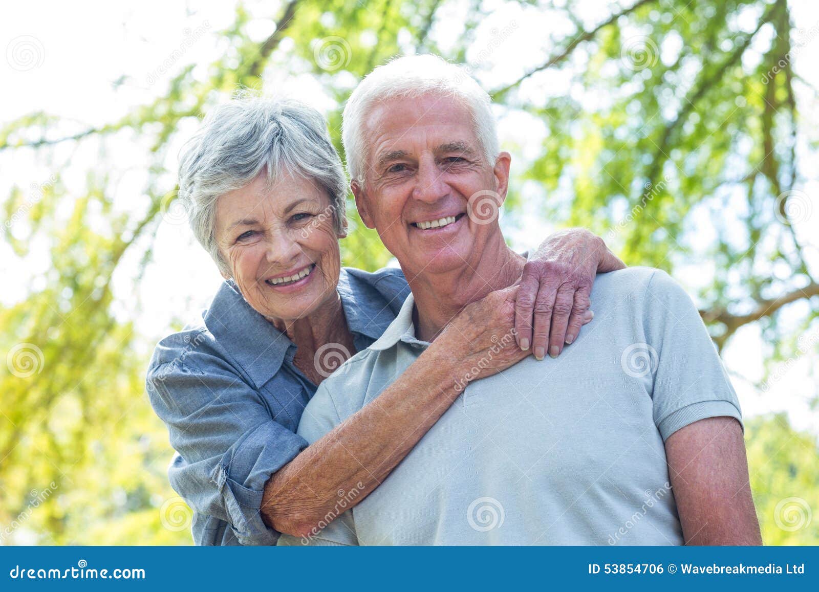 Happy old couple smiling stock photo. Image of lover - 53854706