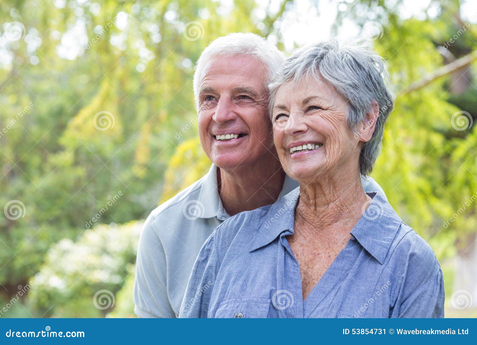 Happy old couple smiling stock image. Image of outdoors - 53854731