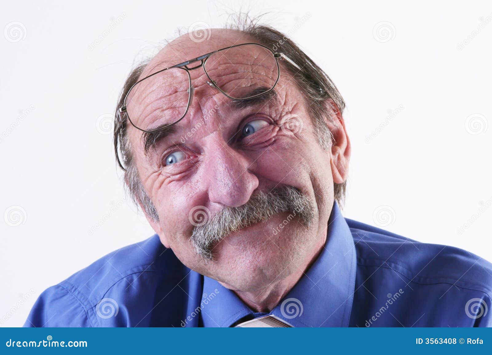 Happy old man stock photo. Image of grinning, businessman - 3563408