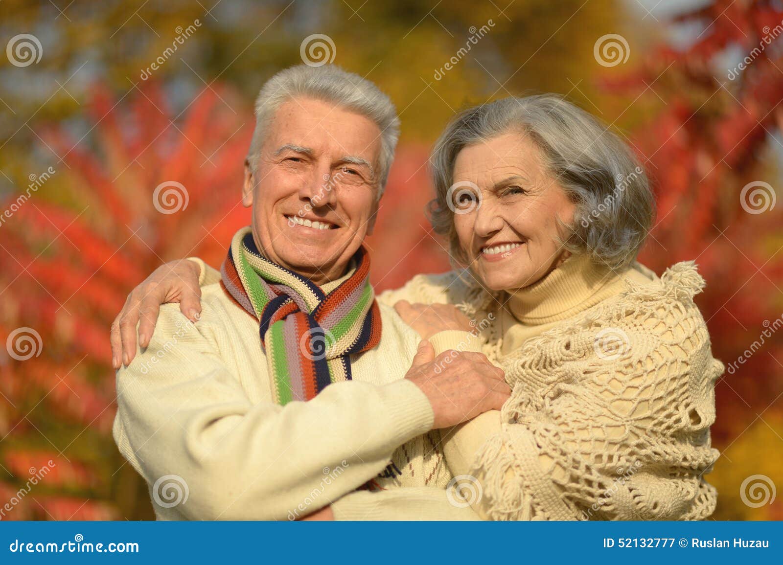 Happy old people stock image. Image of golden, outside - 52132777