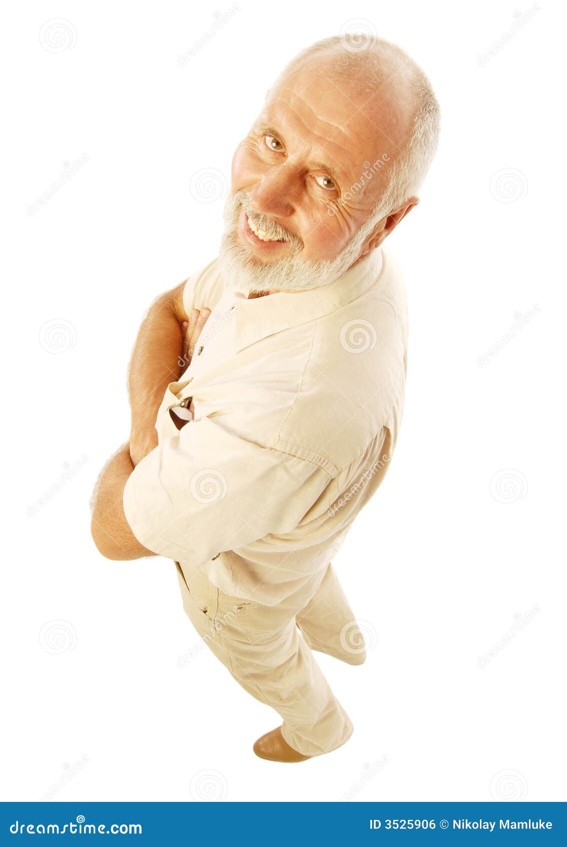 Happy older man stock photo. Image of composed, natural - 3525906