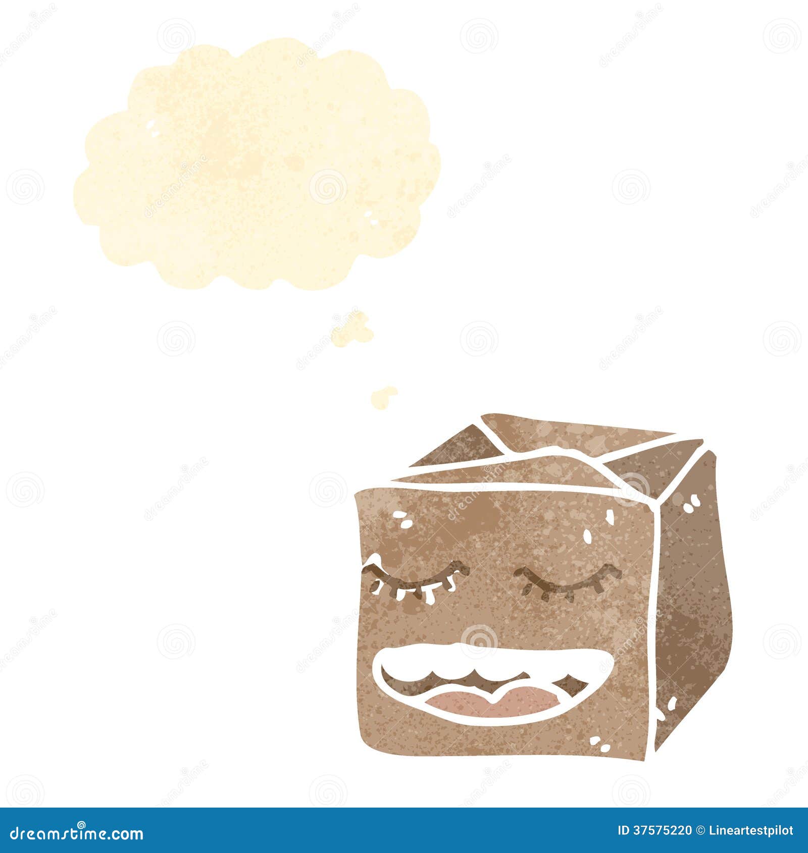 Happy package cartoon stock vector. Illustration of texture - 37575220
