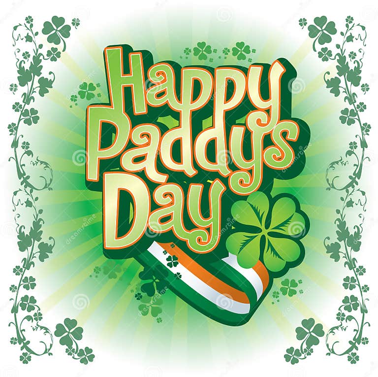 Happy Paddy s Day stock vector. Illustration of bunch - 12922925