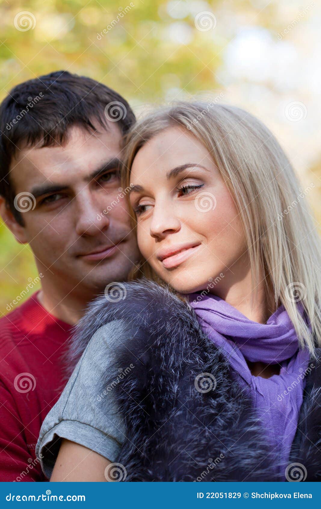 Happy pair stock image. Image of walk, park, pair, happiness - 22051829