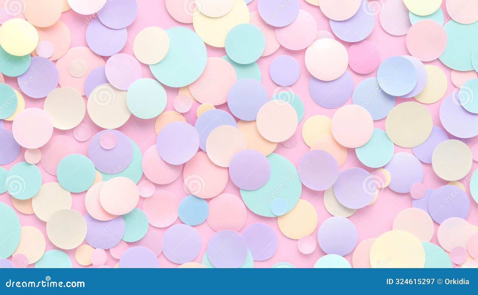 Happy Paper Confetti Background Stock Illustration - Illustration of ...