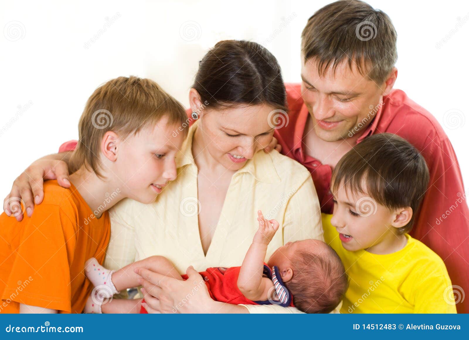 Happy parents and children stock image. Image of happy - 14512483