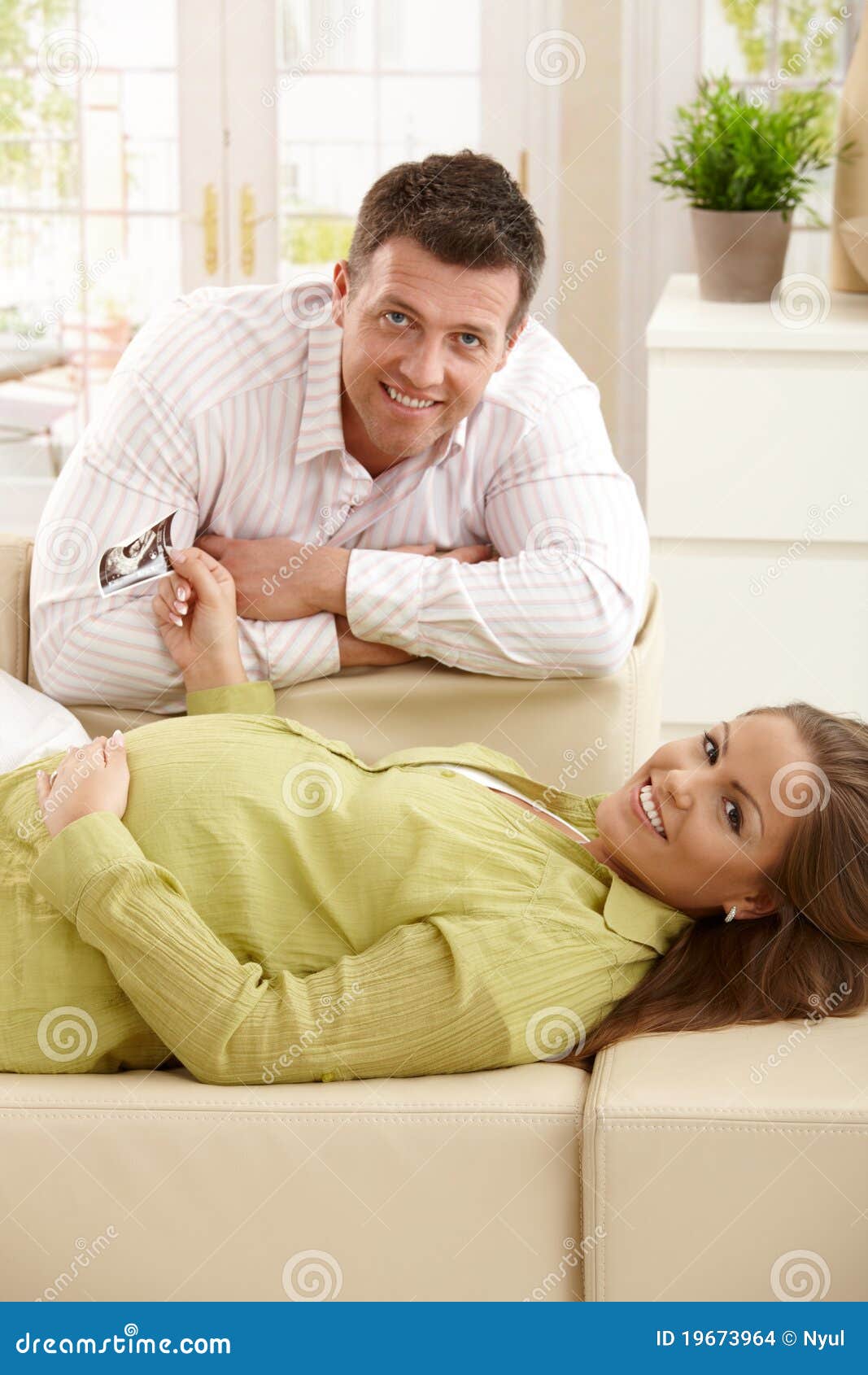 Happy Parents Expecting Baby Stock Photo - Image of expecting, good ...