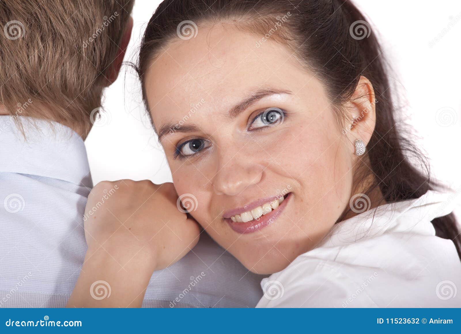 Happy partnership stock photo. Image of portrait, female - 11523632