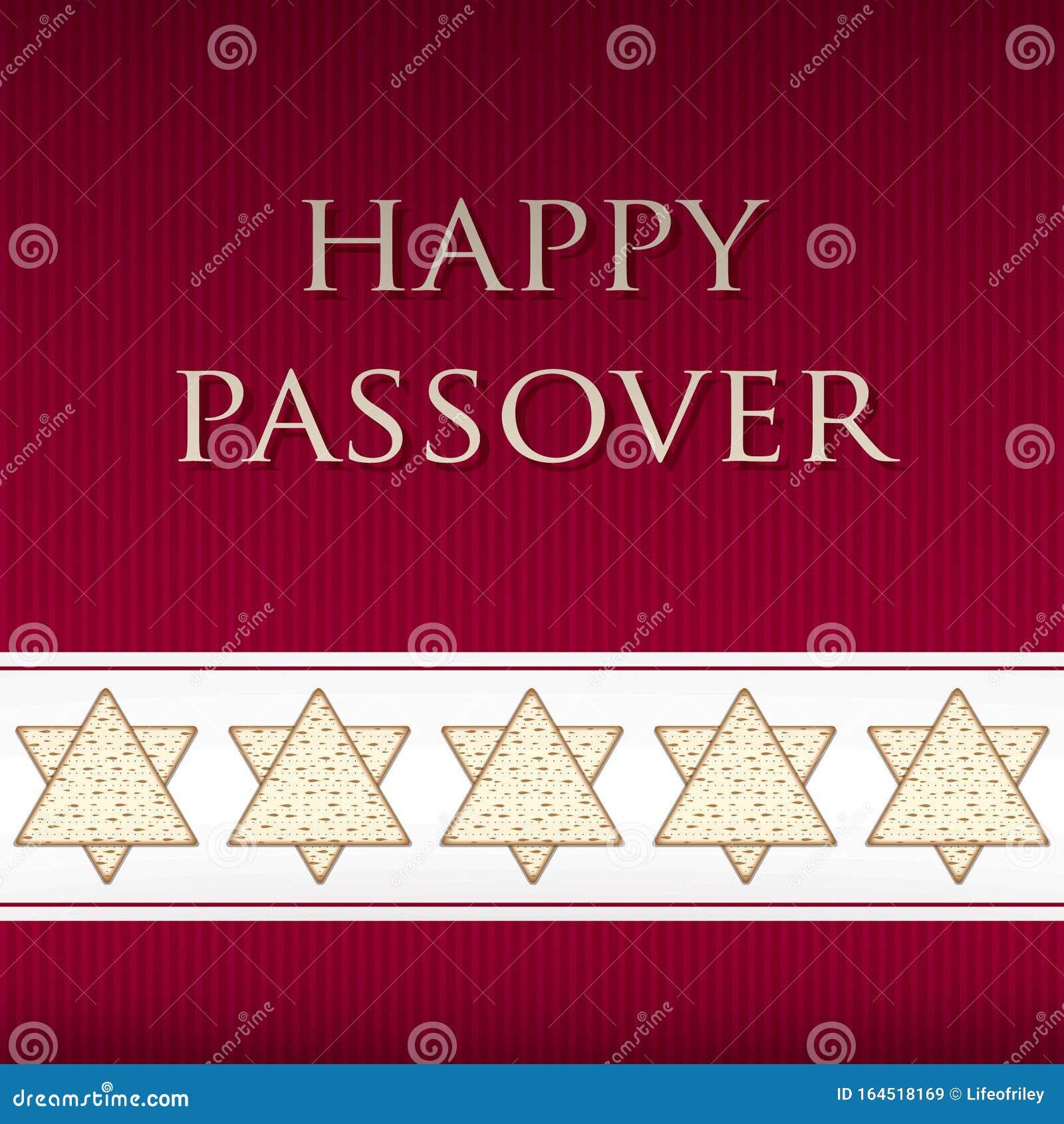 Happy Passover card stock vector. Illustration of celebrate - 164518169