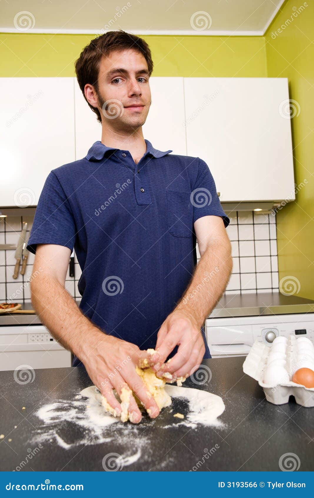 Happy Pasta Making stock photo. Image of kitchen, ingredient - 3193566