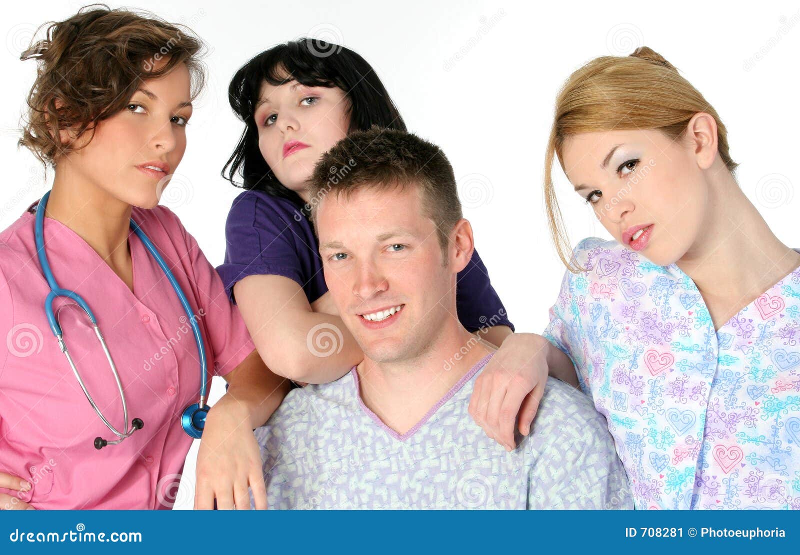 Happy Patient stock image. Image of smile, medical, hospital - 708281