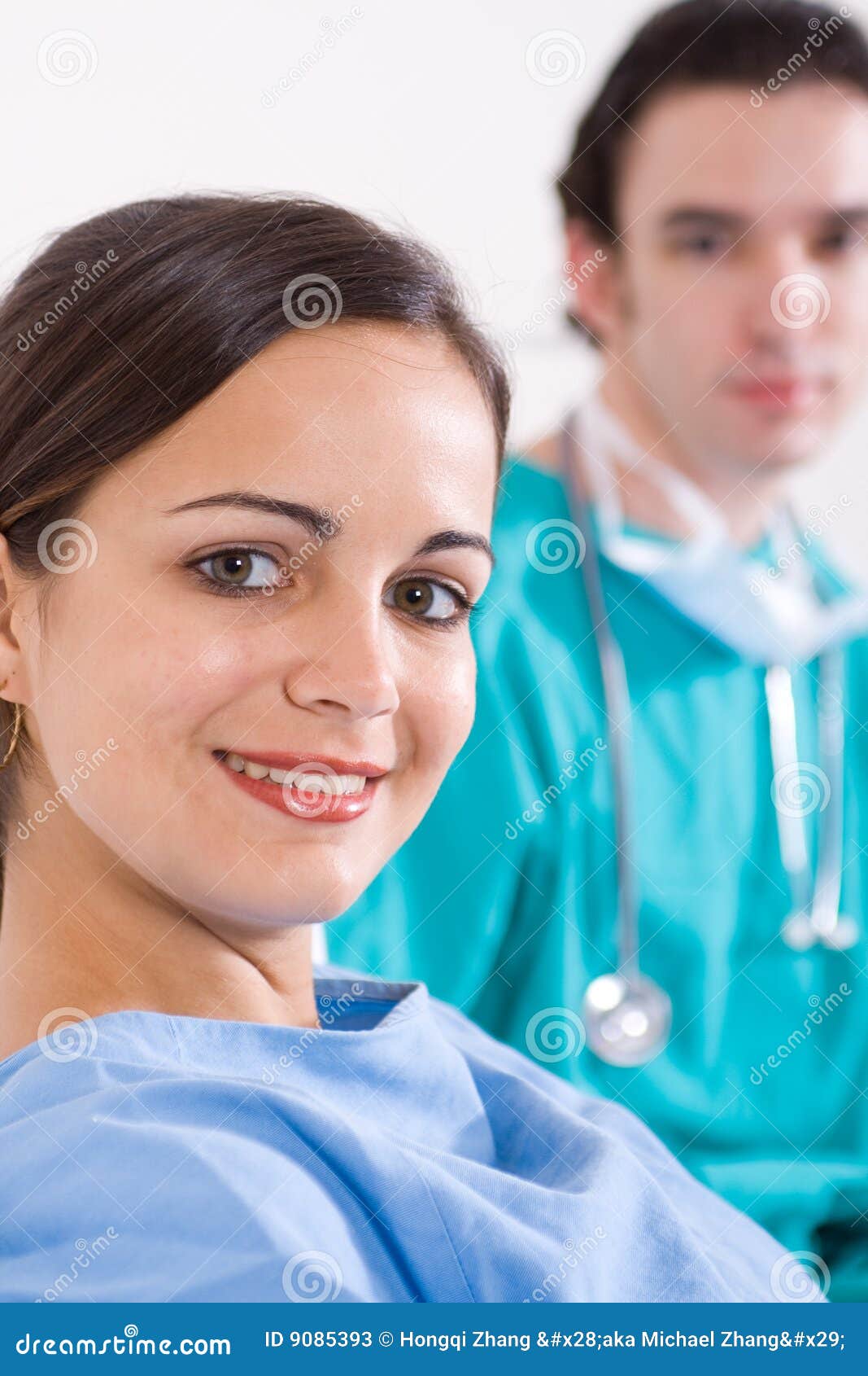 Happy patient stock image. Image of clinic, caucasian - 9085393