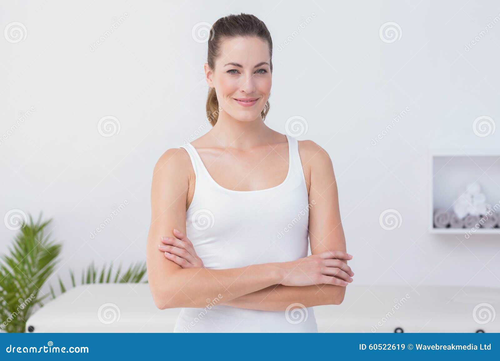 Happy Patient Looking at Camera Stock Image - Image of female ...