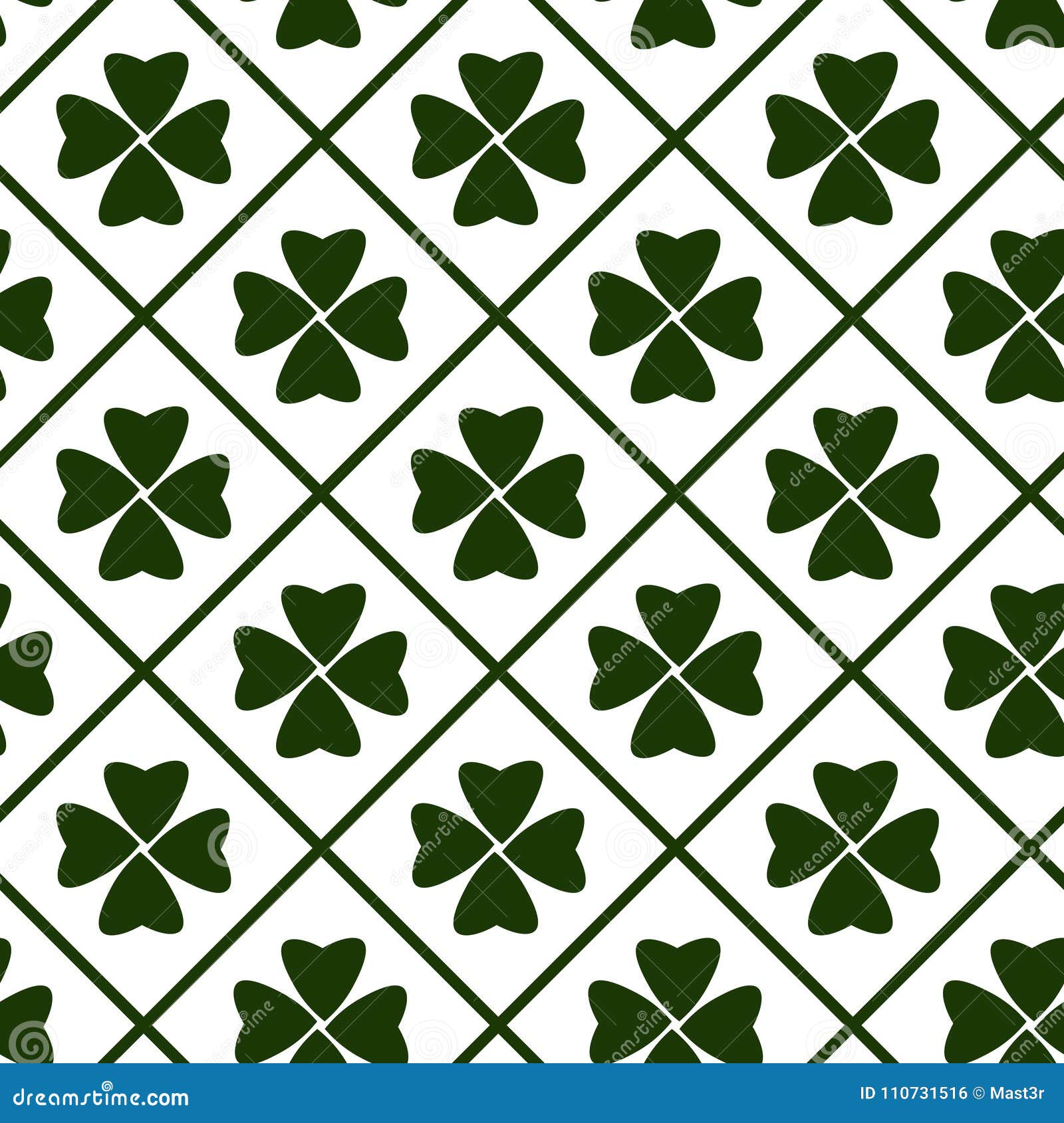 Shamrock Irish Pattern Stock Illustrations – 19,983 Shamrock Irish ...