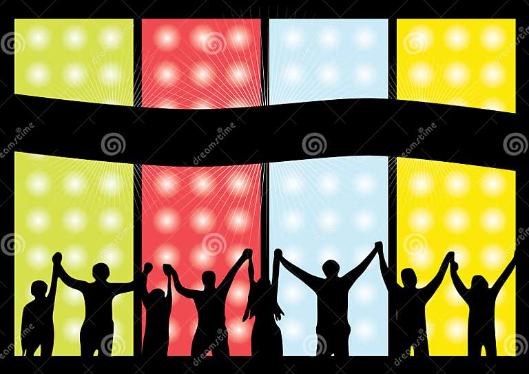 Happy People Colorful Vector Stock Vector - Illustration of pack ...