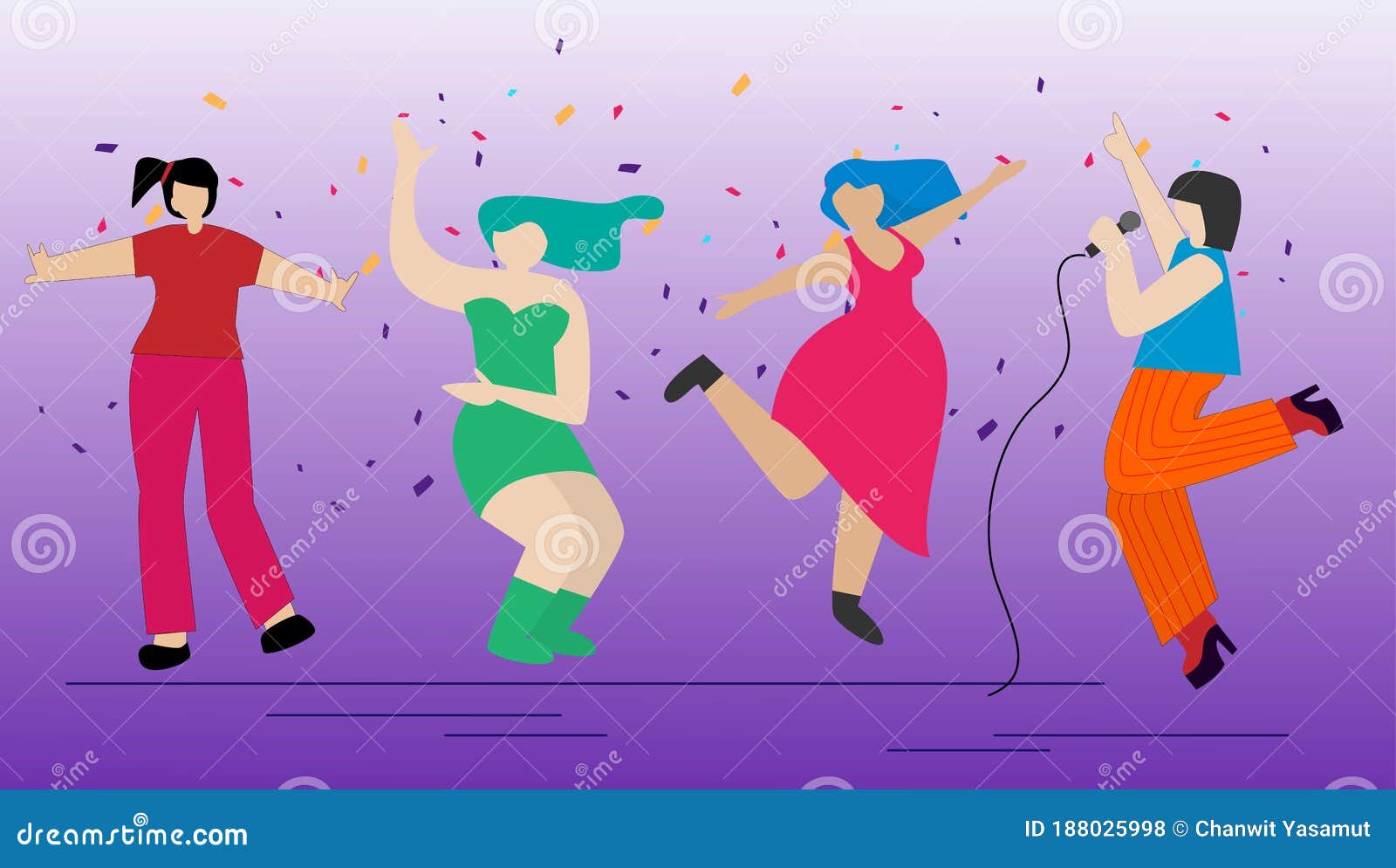 Singing Concept Vector Linear Icon Isolated On Transparent Background ...