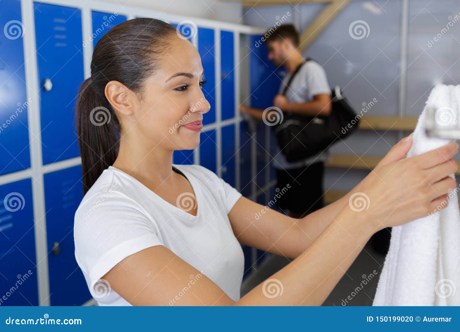 Happy People after Doing Exercise Stock Photo - Image of beauty, indoor ...