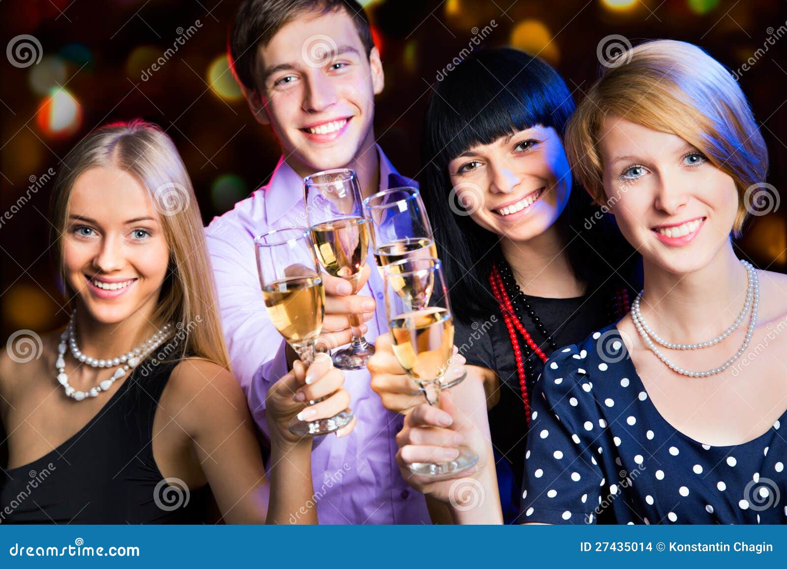 Happy people at party stock photo. Image of hands, gathering - 27435014