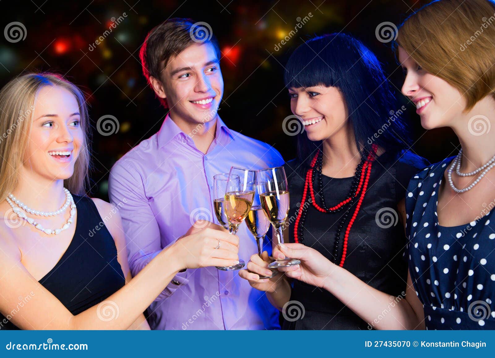 Happy people at party stock photo. Image of cocktail - 27435070