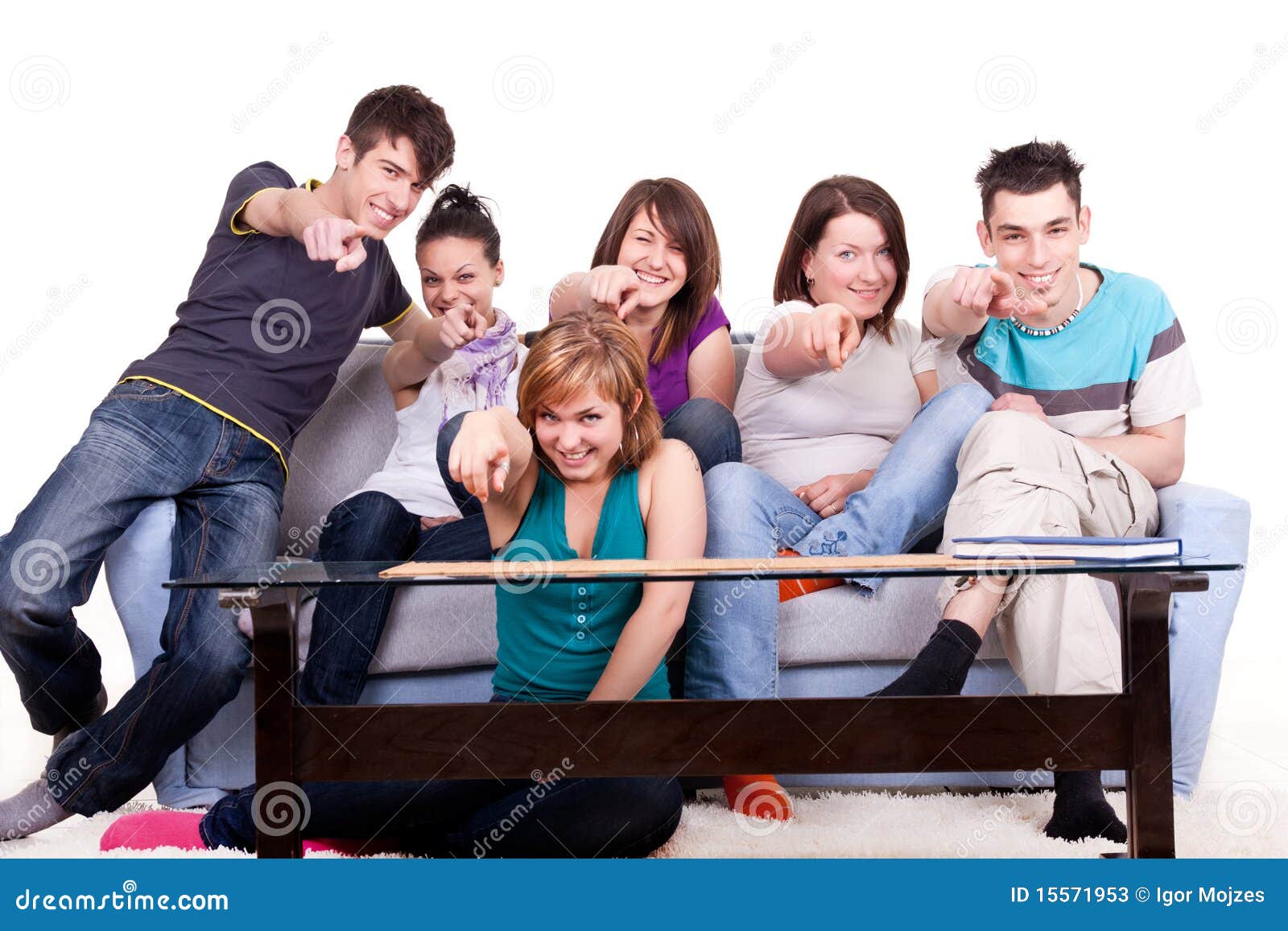 People Pointing At Blank Board Stock Image | CartoonDealer.com #31380361