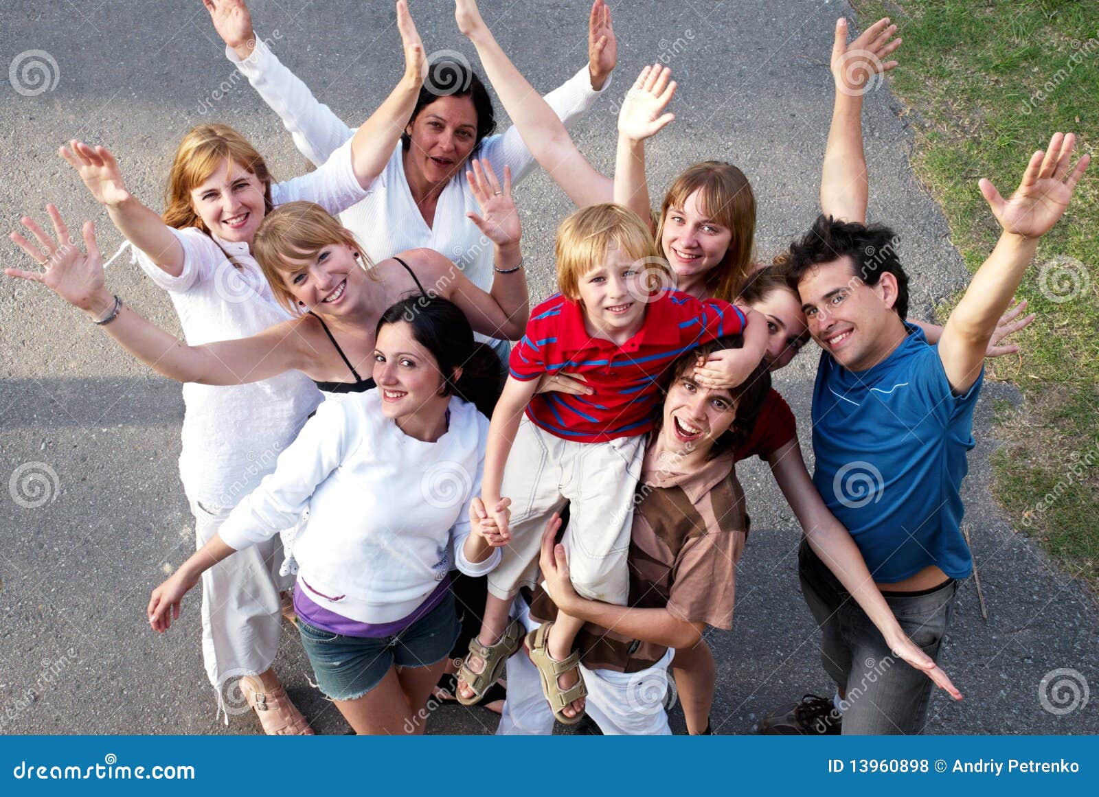 Happy Community People