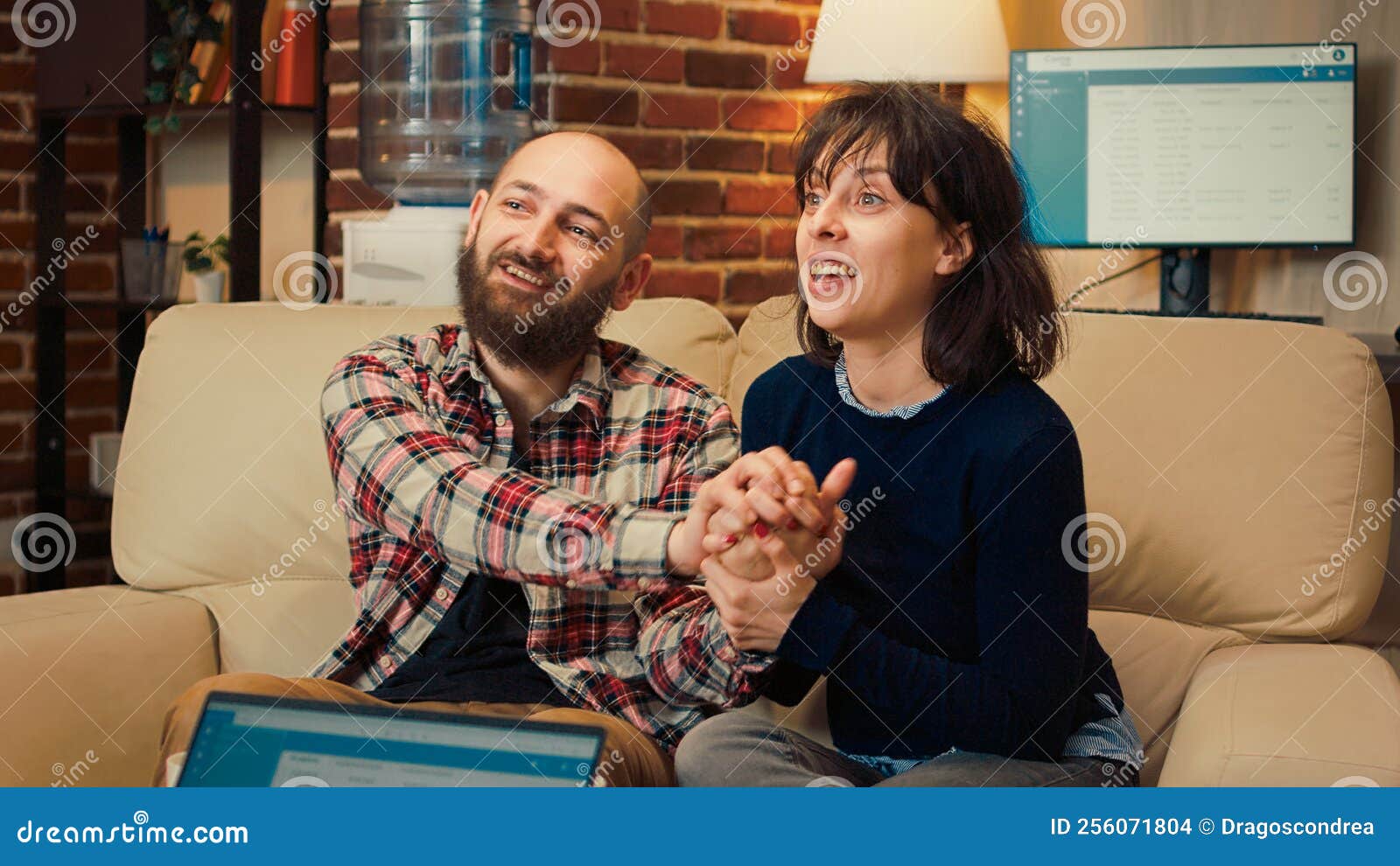 Happy People Solving Relationship Problems and Holding Hands Stock ...
