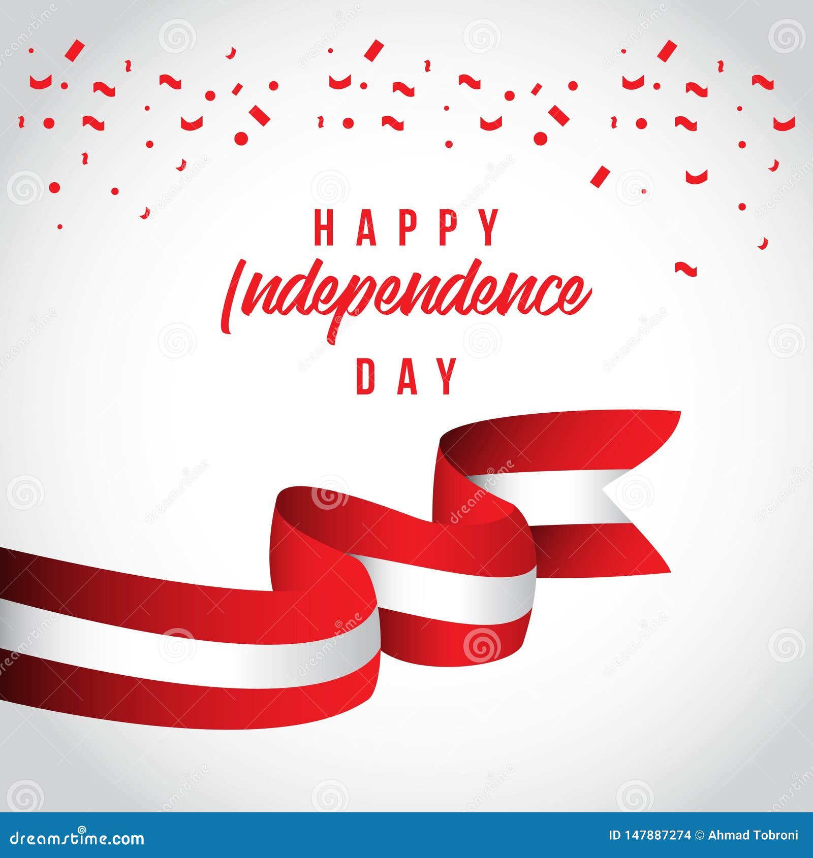 Happy Peru Independent Day Vector Template Design Illustration Stock ...