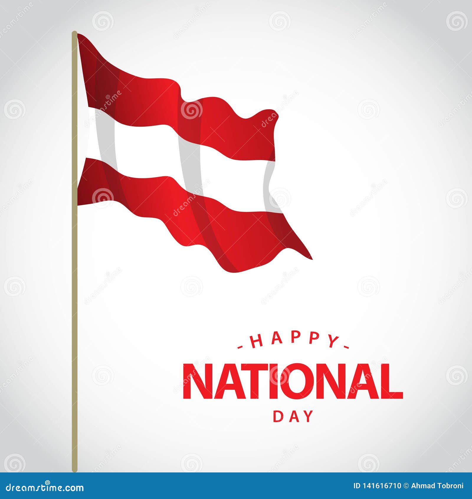 Happy Peru National Day Vector Template Design Illustration Stock ...