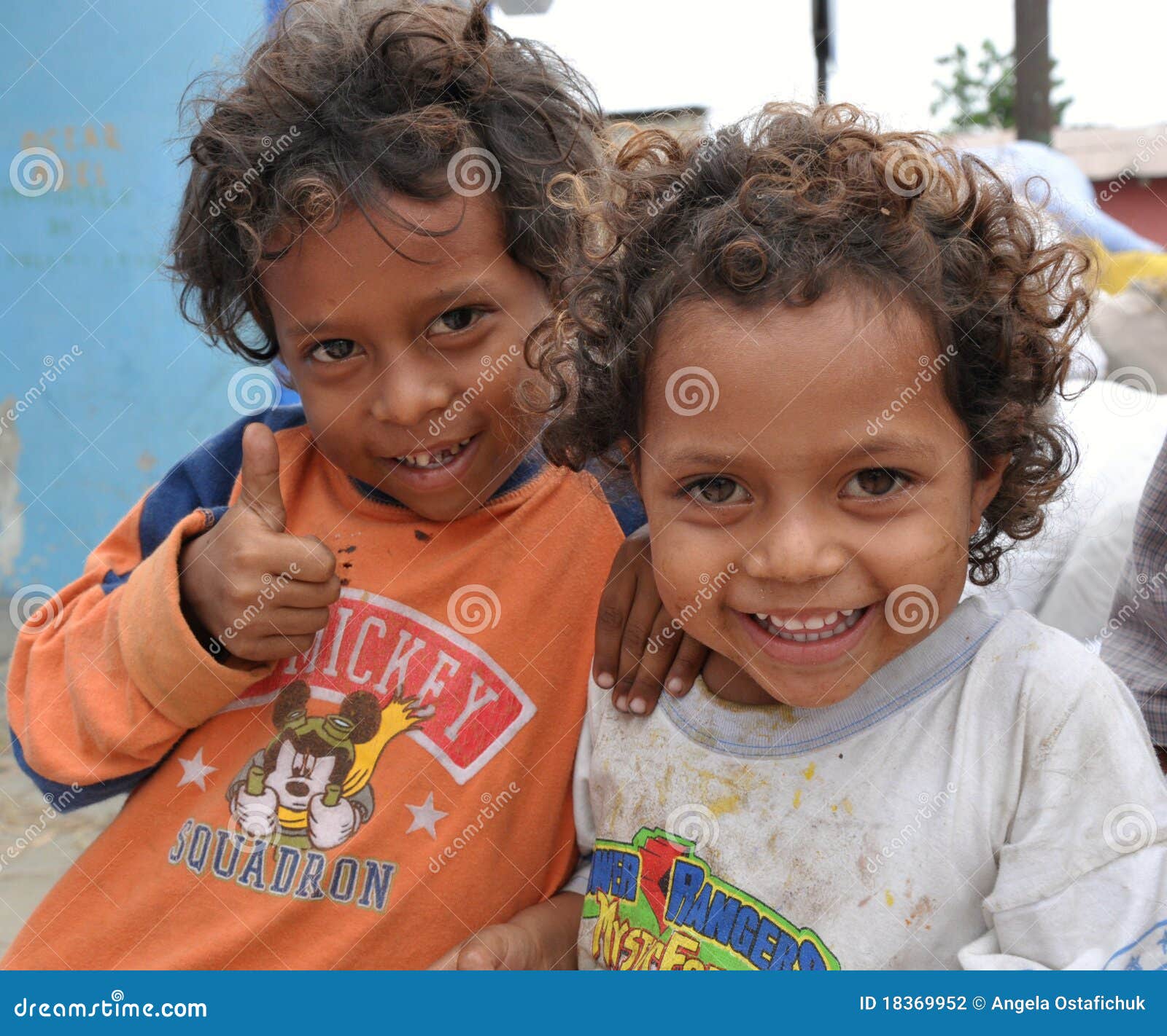 Happy Peruvian Children editorial photography. Image of peruvian - 18369952