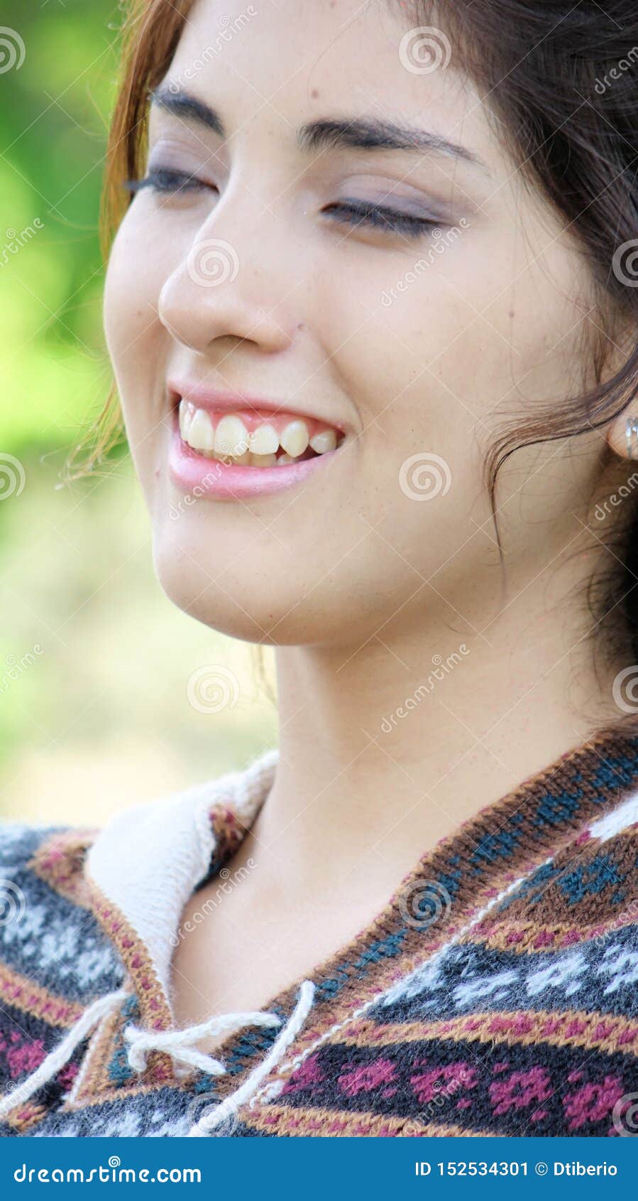 A Happy Peruvian Person stock image. Image of happy - 152534301