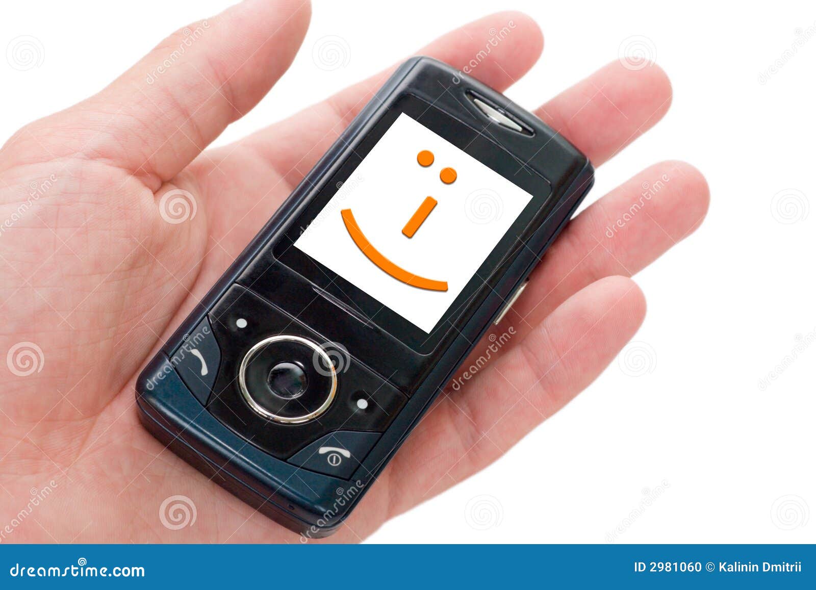 Happy phone! stock photo. Image of helpful, mobilephone - 2981060