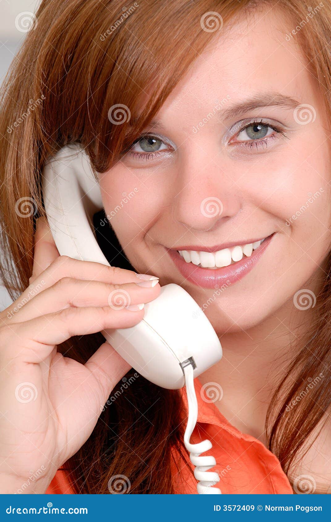 Happy Phone Call stock image. Image of interior, long - 3572409