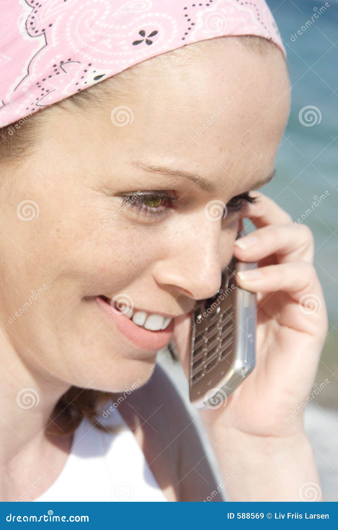 Happy phone call stock image. Image of person, smiling - 588569