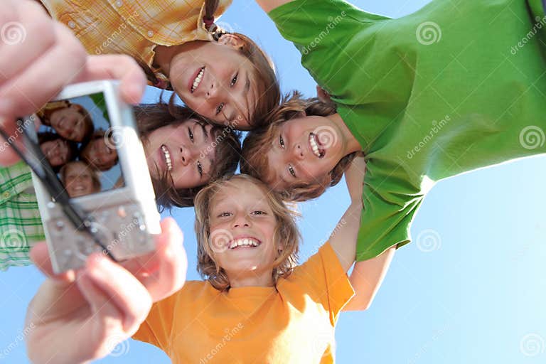 Happy photo camera stock image. Image of friends, friendship - 8703111