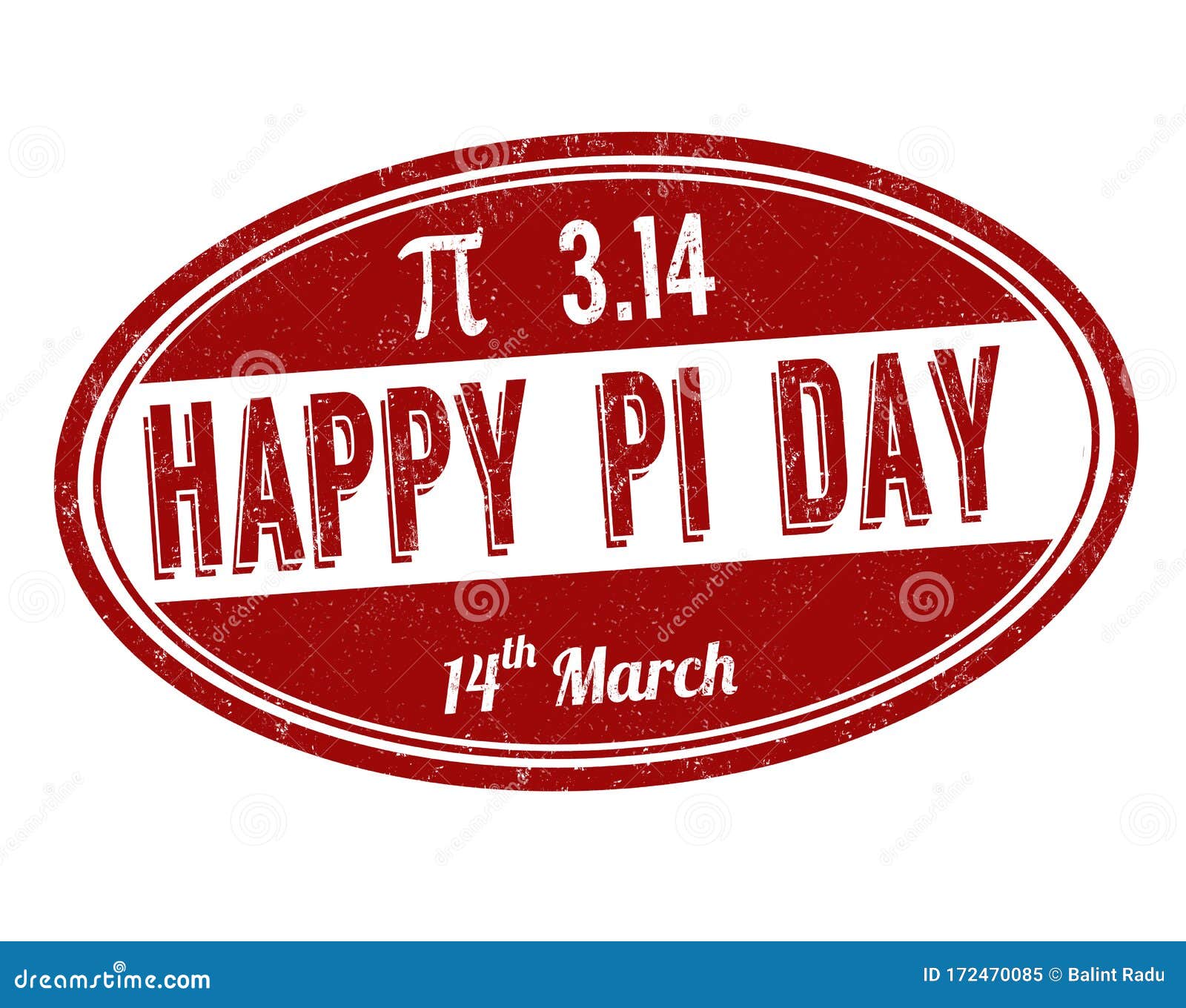 Happy Pi day sign or stamp stock vector. Illustration of graphic ...