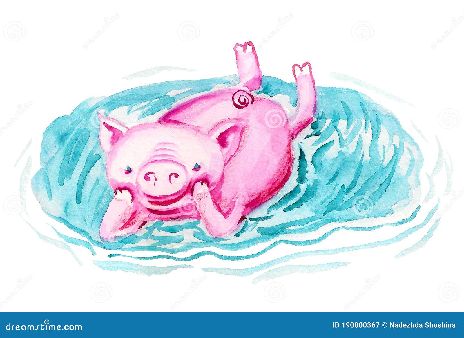 Pig Pool Cartoon Photos - Free & Royalty-Free Stock Photos from Dreamstime