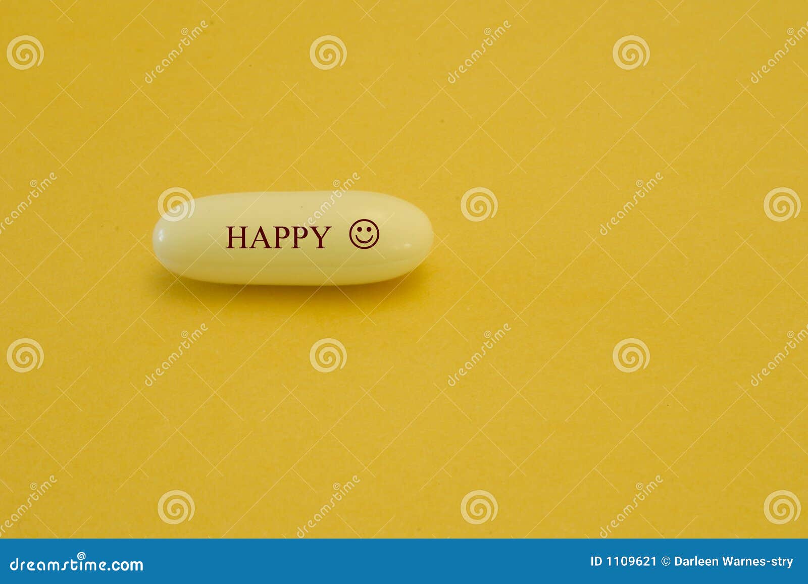 Happy Pill stock image. Image of emotion, dependency, addiction - 1109621