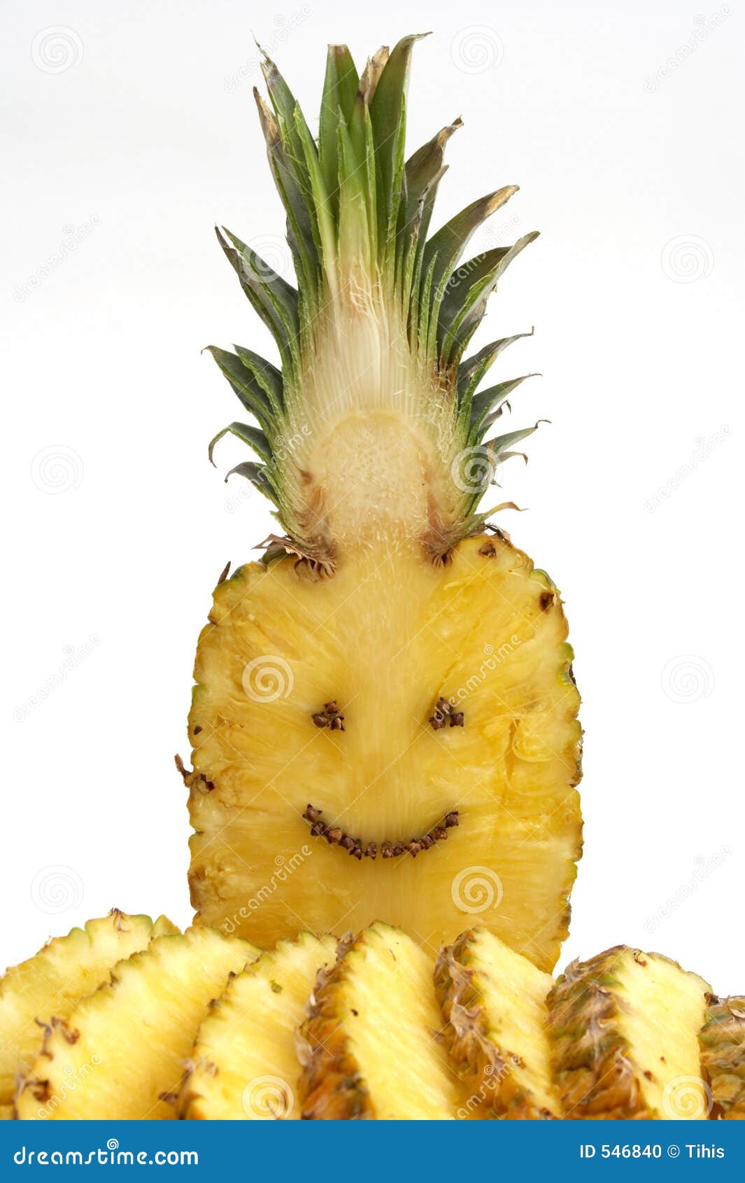 Happy pineapple stock photo. Image of pineapple, hawaii - 546840