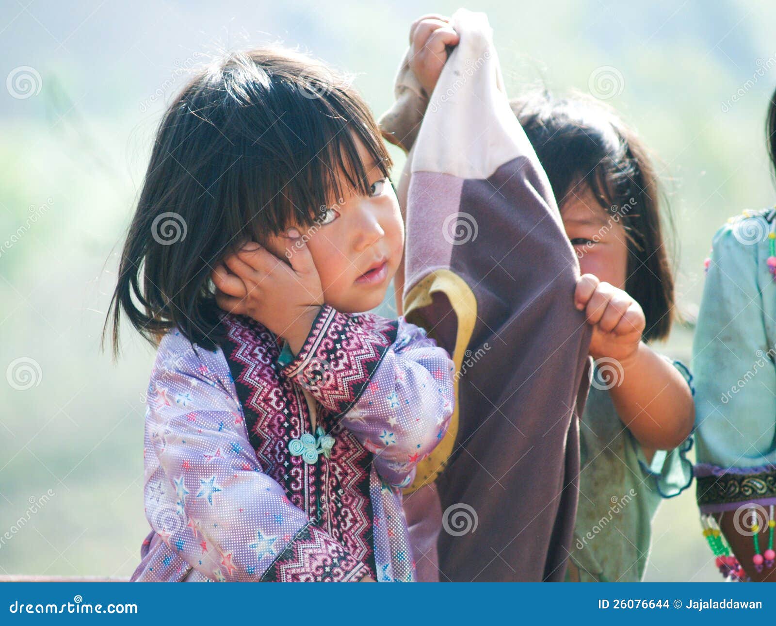 Happy Poor Children editorial stock image. Image of eyes - 26076644