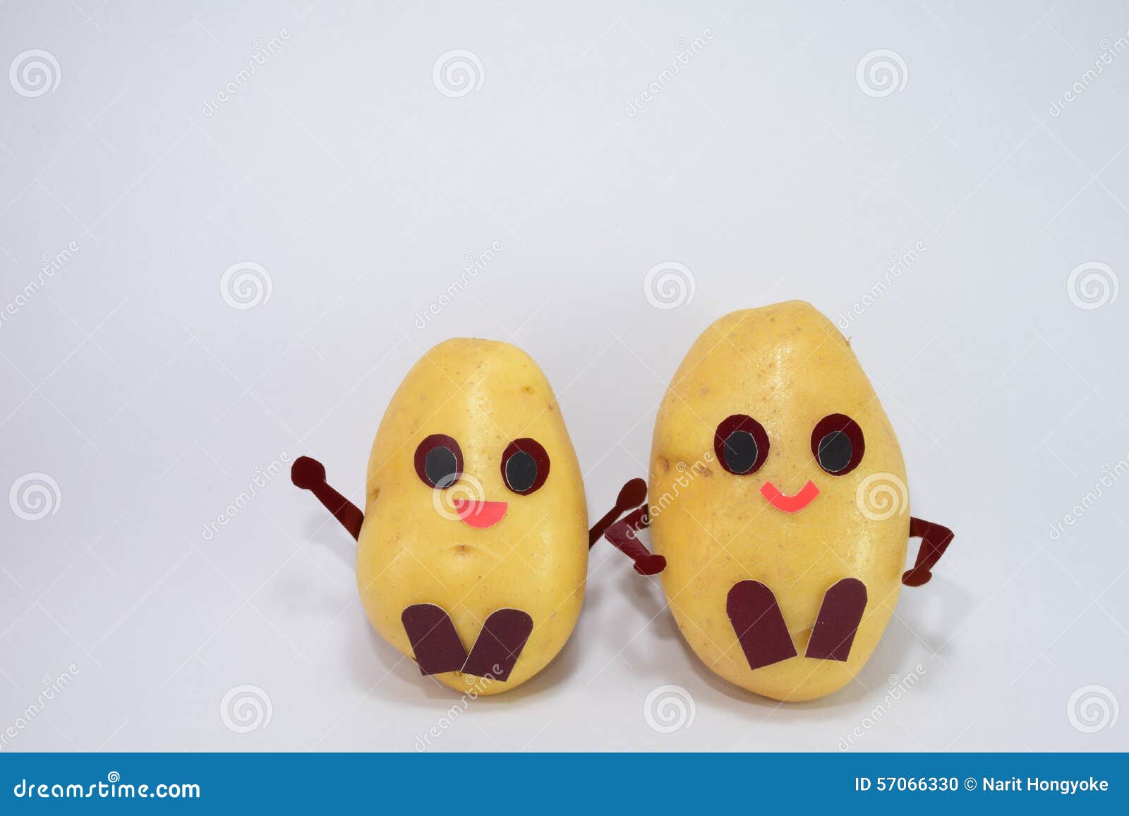 Happy potatoes stock photo. Image of love, potato, happy - 57066330