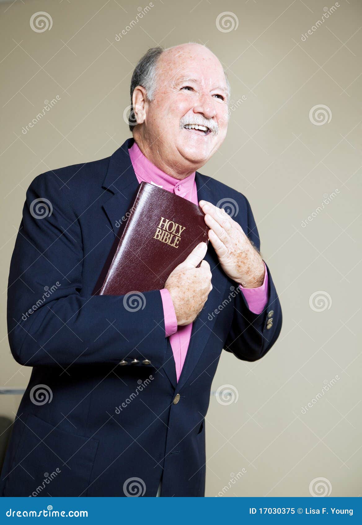 Happy Preacher stock image. Image of sermon, priest, christianity ...