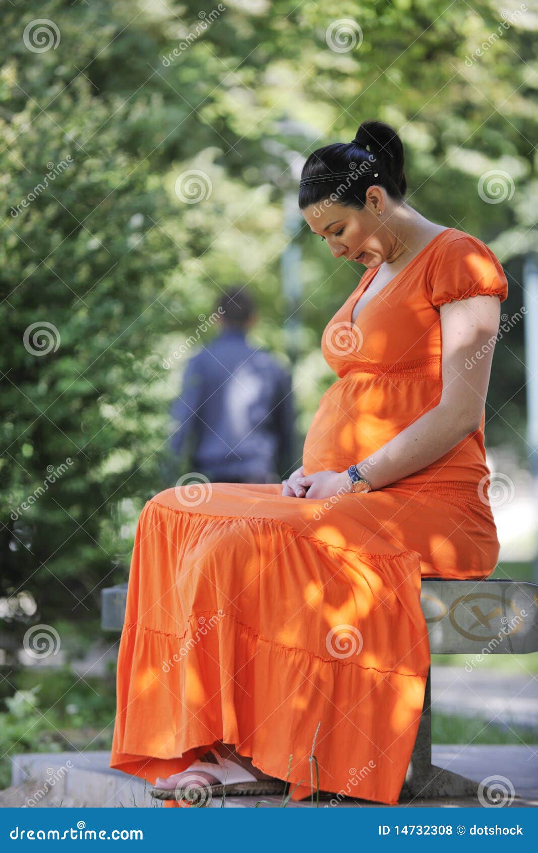 Happy pregnancy stock photo. Image of baby, caucasian - 14732308
