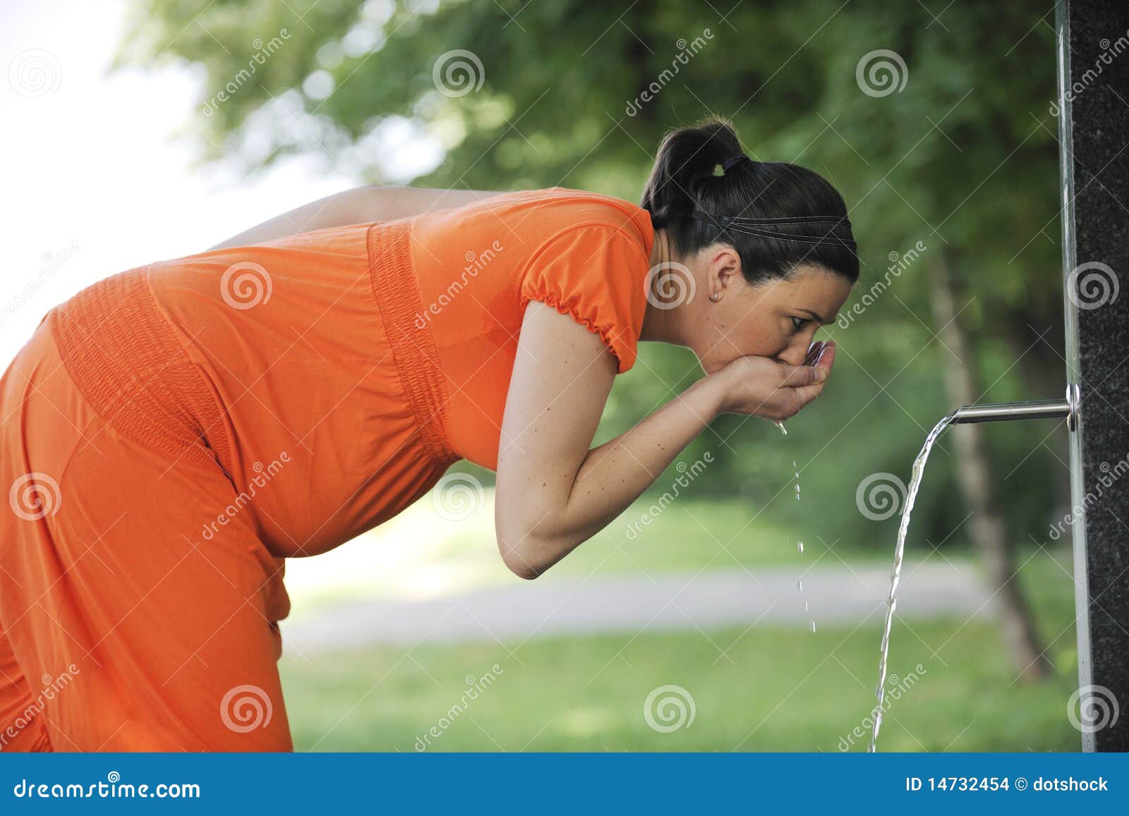 Happy pregnancy stock photo. Image of beautiful, lady - 14732454